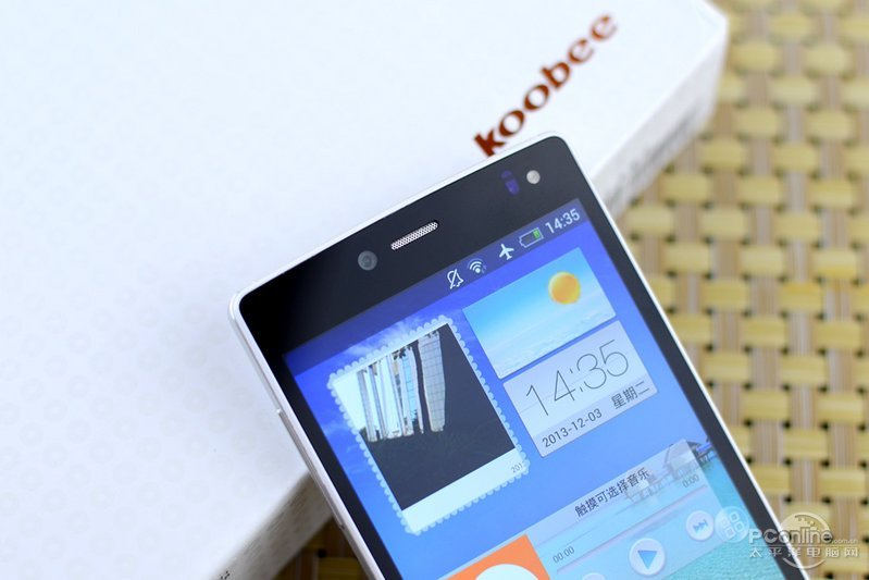 一秒钟变女神 koobee Halo H1真机图赏_手机_太平洋科技